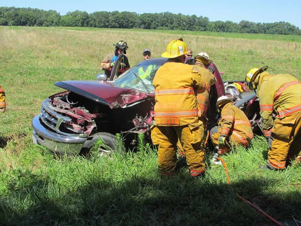 Accomack Co. crash between car, farm equipment leads to entrapment